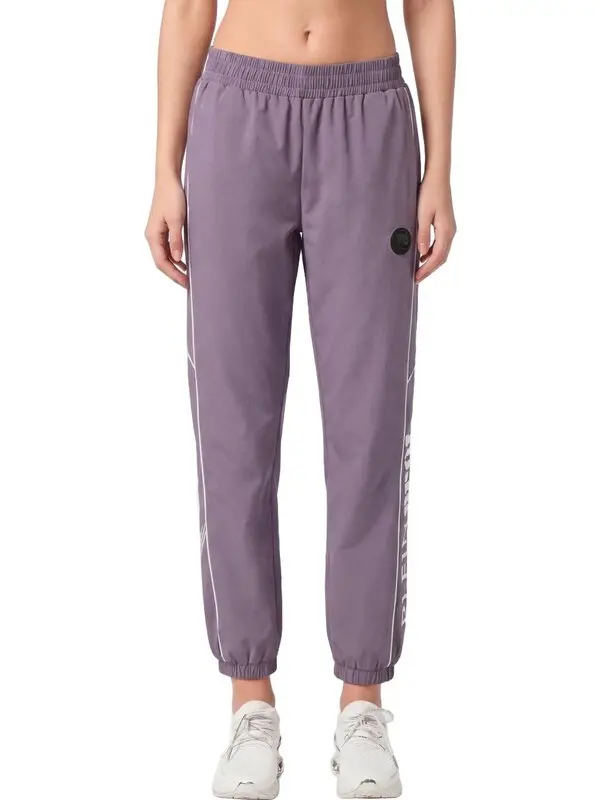 PLEIN SPORT Technical Fabric Jogging Pants - Violet