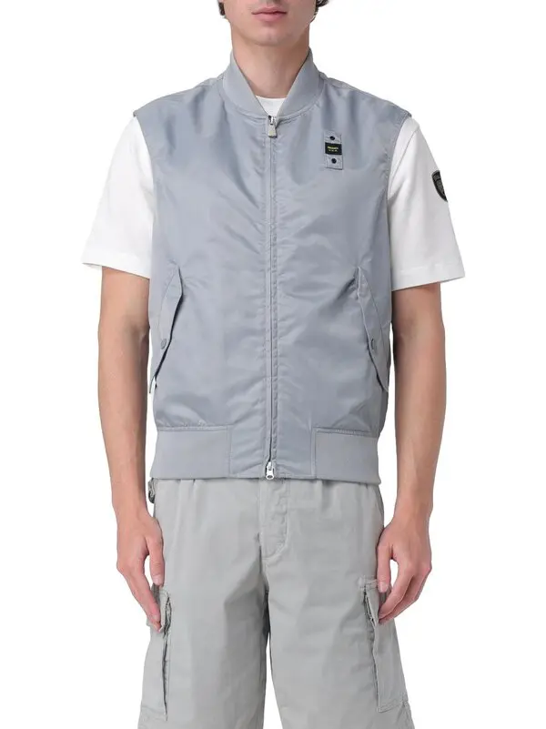 BLAUER. Waistcoat - Grey