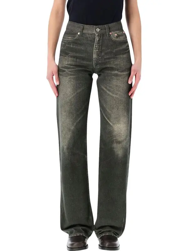 Our Legacy Straight Leg Denim Jeans - Black