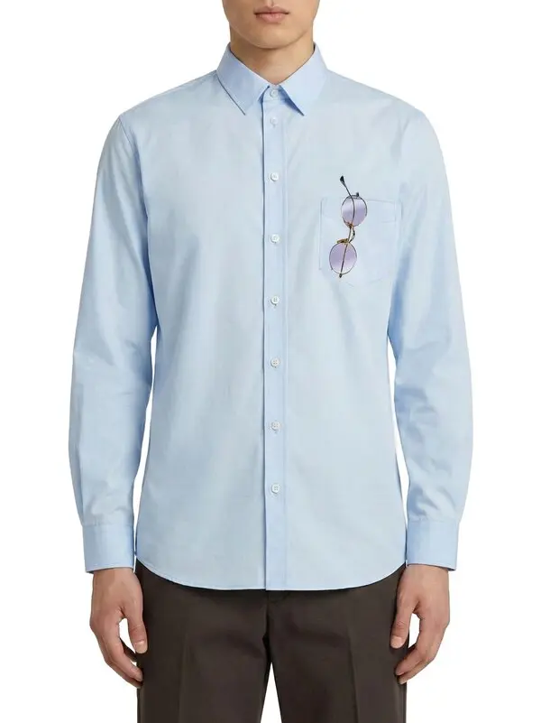 Moschino Cotton Shirt - Blue