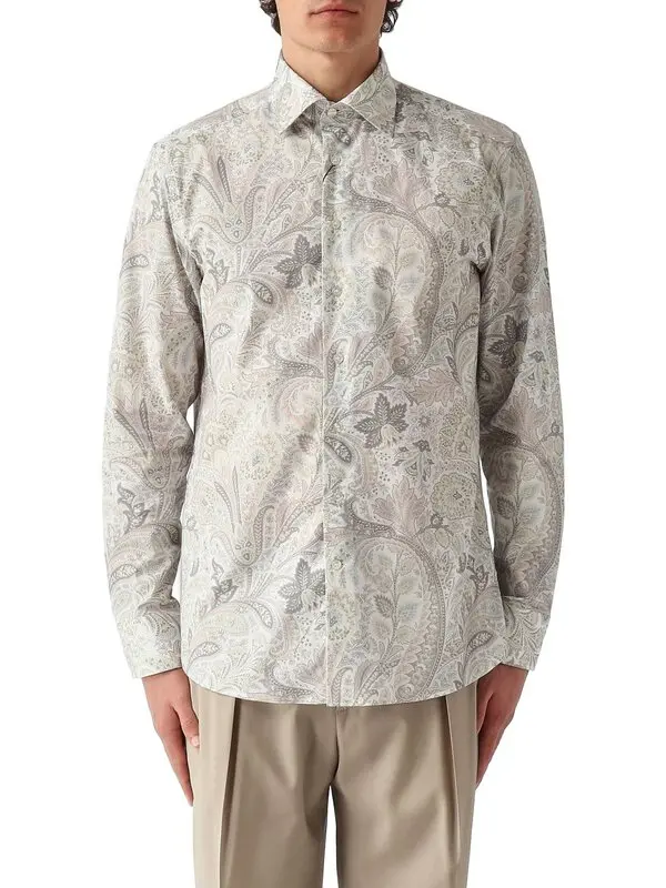 Etro Cotton Paisley Shirt - Multicolor