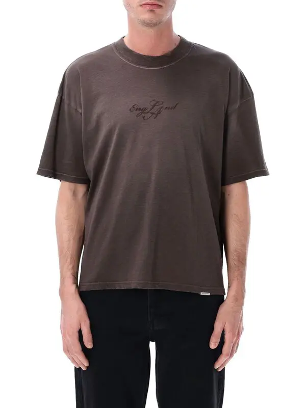 REPRESENT Cotton T-shirt With Logo - Brown