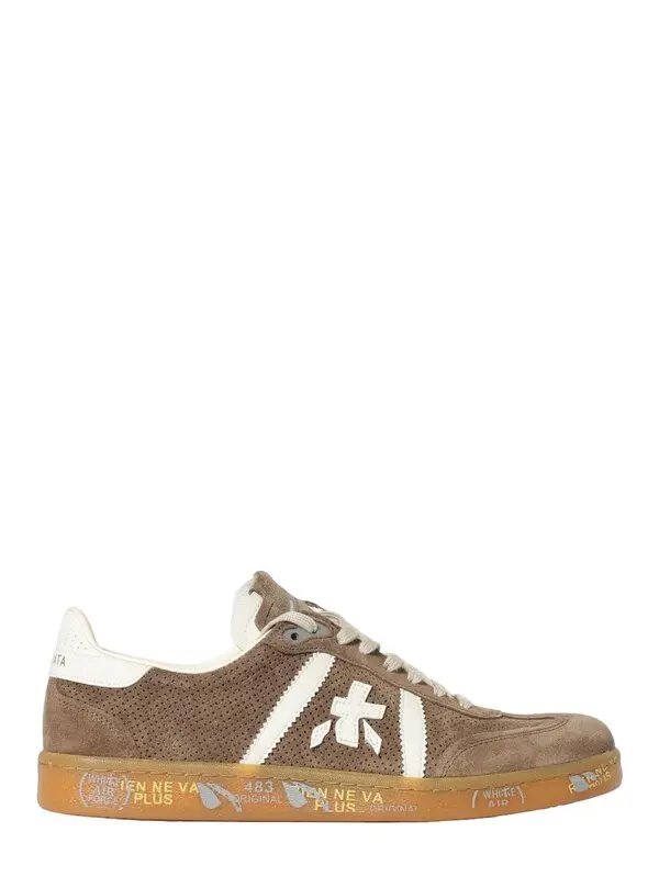 Premiata Bonnie Low Top Suede Sneakers - Brown