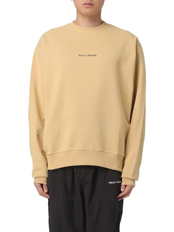 DAILY PAPER Crew Neck Jumper - Beige