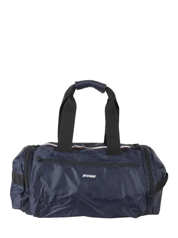 K-WAY Mereville Waterproof Ripstop Nylon Duffle Bag - Blue