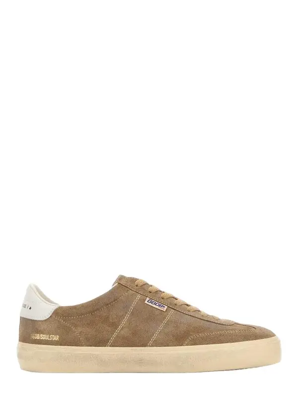GOLDEN GOOSE Soul Star Suede Sneakers - Grey