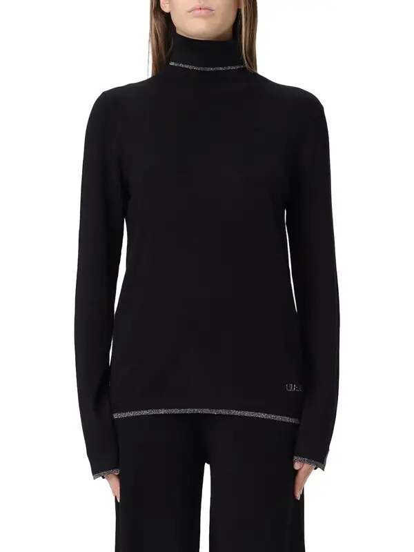 Liu Jo Fine Knit Jumper - Black