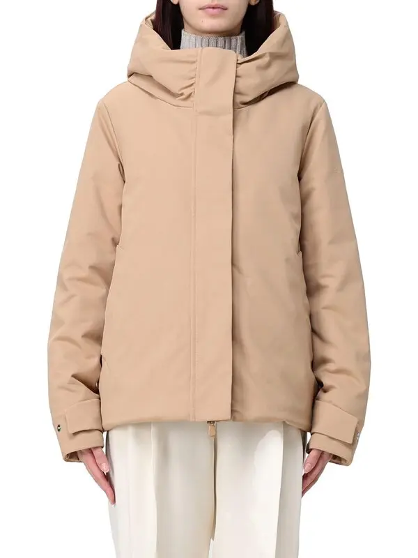 SAVE THE DUCK Hooded Jacket - Beige