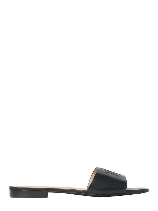 Ralph Lauren Everley Mule Sandals - Black