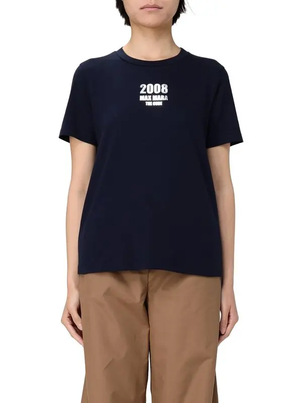 Max Mara T-shirt Colour - Blue