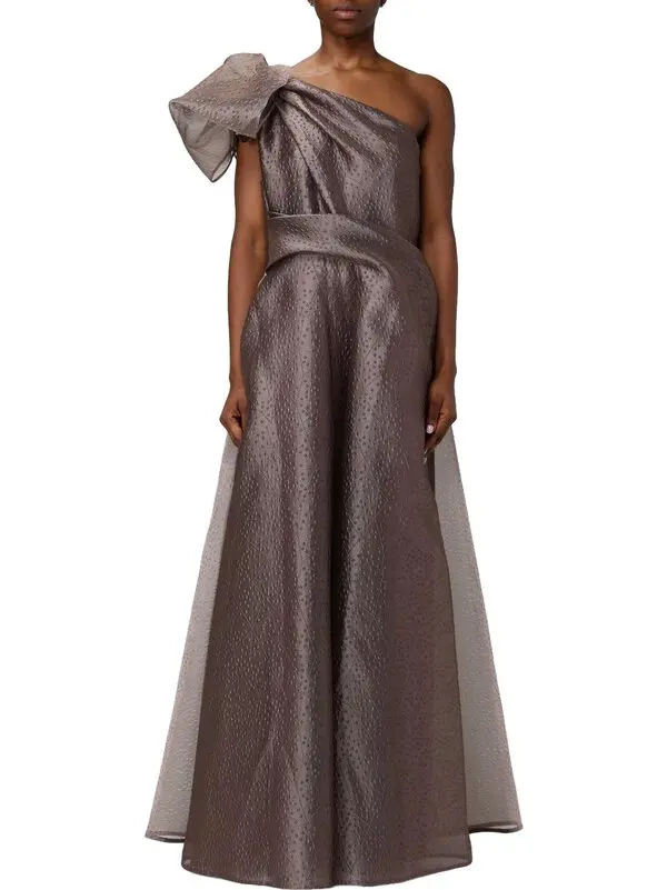 Talbot Runhof Gown - Grey