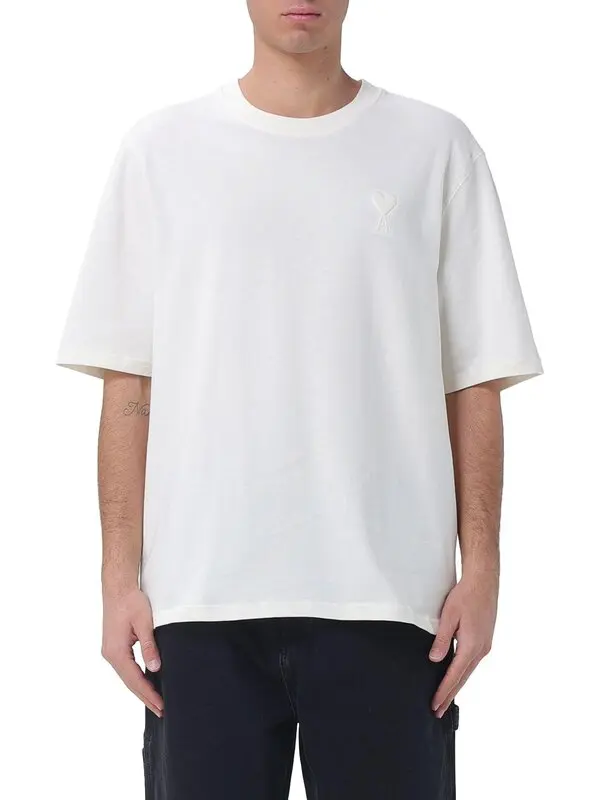 AMI Paris Cotton T-shirt - White