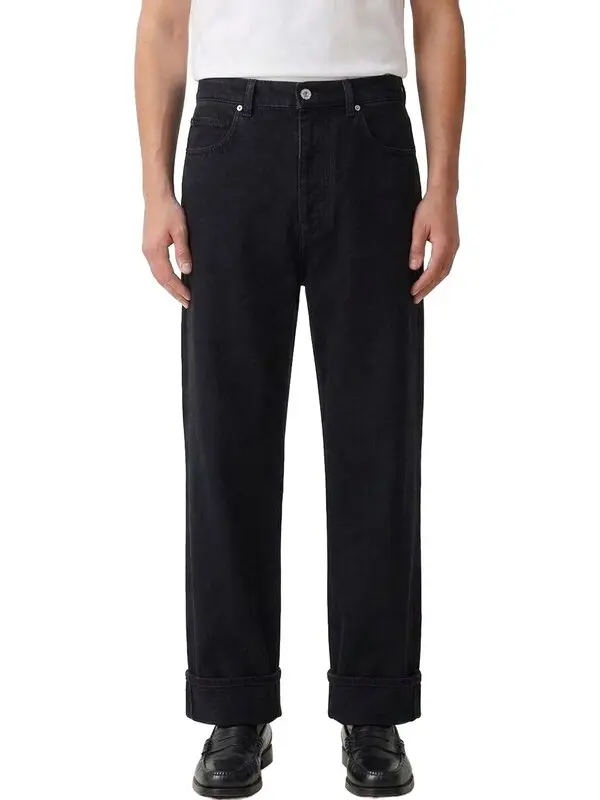 Bottega Veneta Wide-leg Denim Jeans - Black