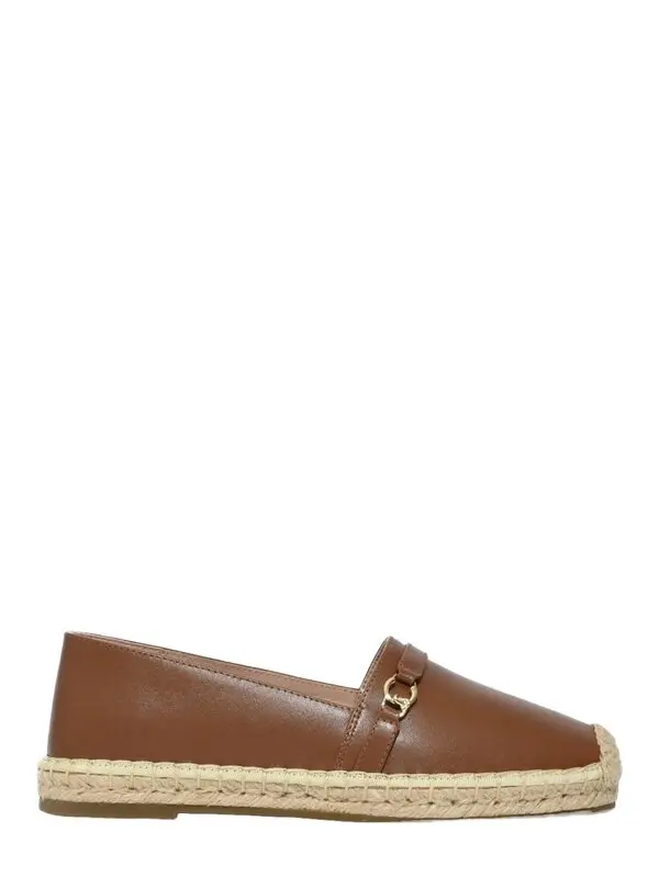 COCCINELLE Leather Espadrilles - Brown