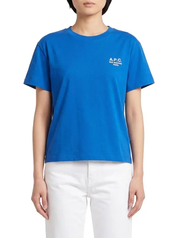 A.p.c. T-shirt Colour - Blue