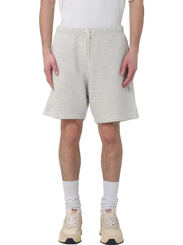 AUTRY Cotton Jogging Shorts - Grey
