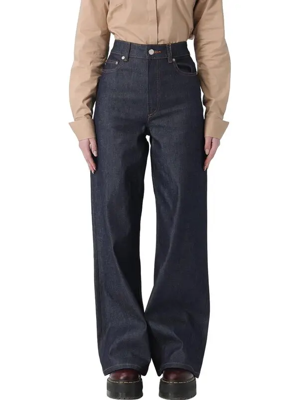 A.p.c. Wide-leg Denim Jeans - Blue