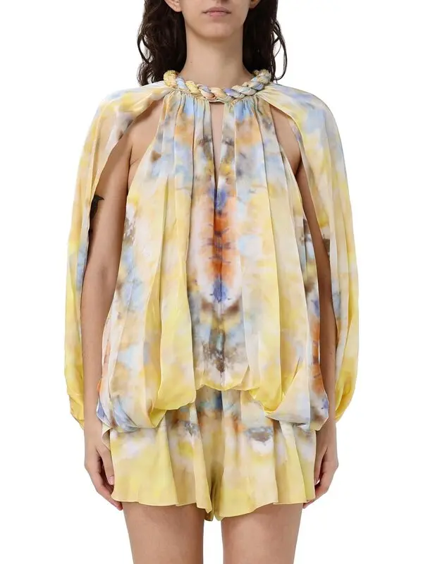 Zimmermann Alchemy Twist Billow Blouse - Yellow