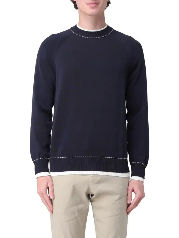 Eleventy Jumper Colour - Blue