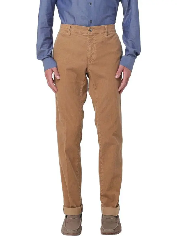 MASON'S Tailored Corduroy Trousers - Hazel