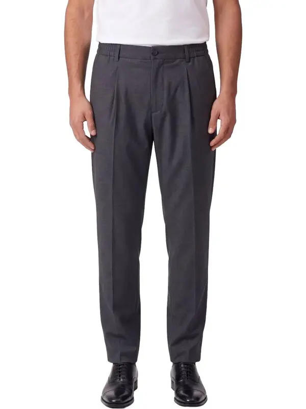 BRIGLIA 1949 Virgin Wool Portobello Trousers - Grey