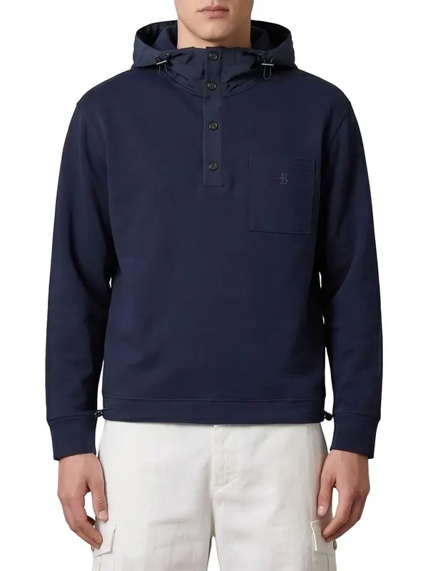 BALLANTYNE Hooded Sweatshirt - Blue