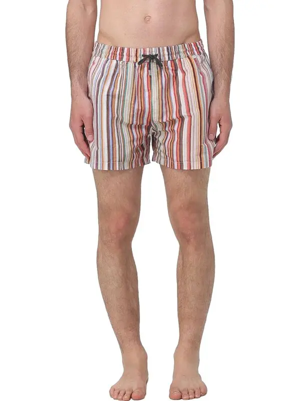Paul Smith Striped Swim Trunks - Multicolor