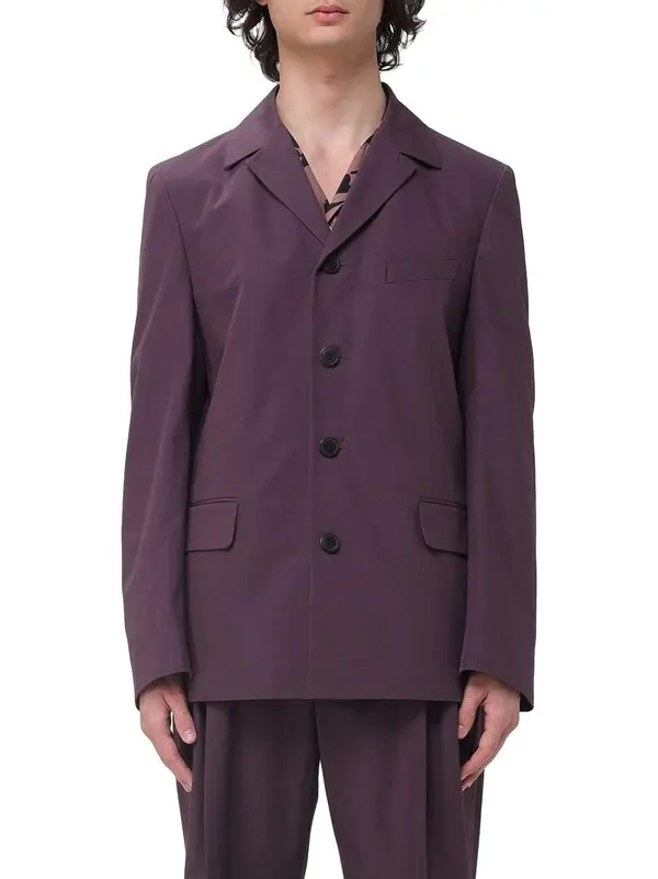 Dries Van Noten Viscose Single-breasted Blazer - Multicolor