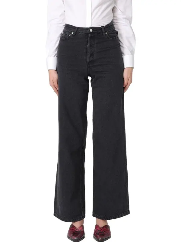 A.p.c. Straight Leg Denim Jeans - Black
