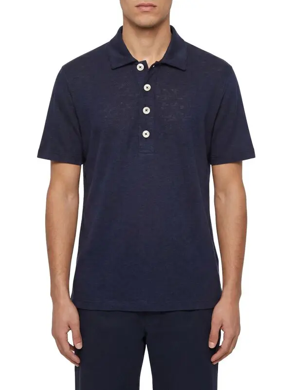 Eleventy Polo Shirt Colour - Blue