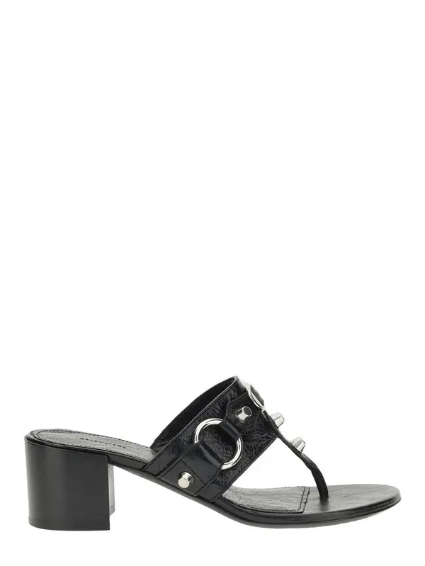 Balenciaga Heeled Sandals - Black