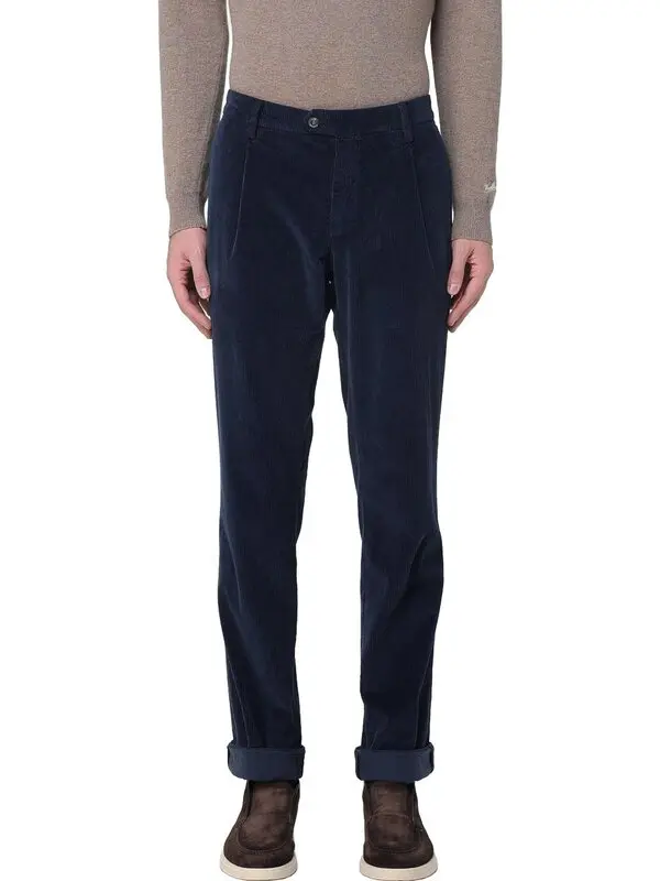 MASON'S Tailored Trousers - Navy