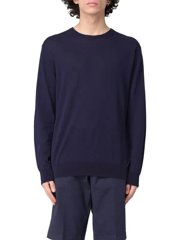 BALLANTYNE Jumper Colour - Navy