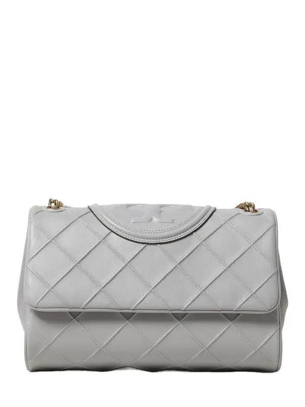 Tory Burch Quilted Shoulder Bag - Grey