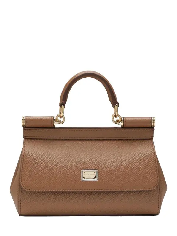 Dolce & Gabbana Top Handle Handbag - Brown
