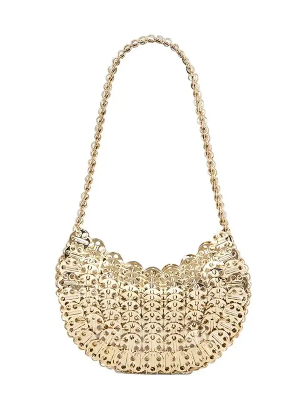 Rabanne Metal Shoulder Bag - Brown