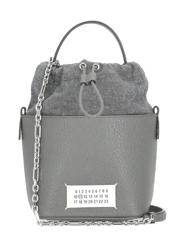 MAISON MARGIELA Mini Bucket Bag - Grey