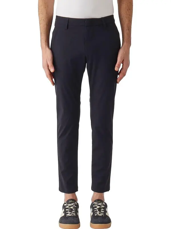 DONDUP Stretch Jersey Slim Fit Trousers - Blue
