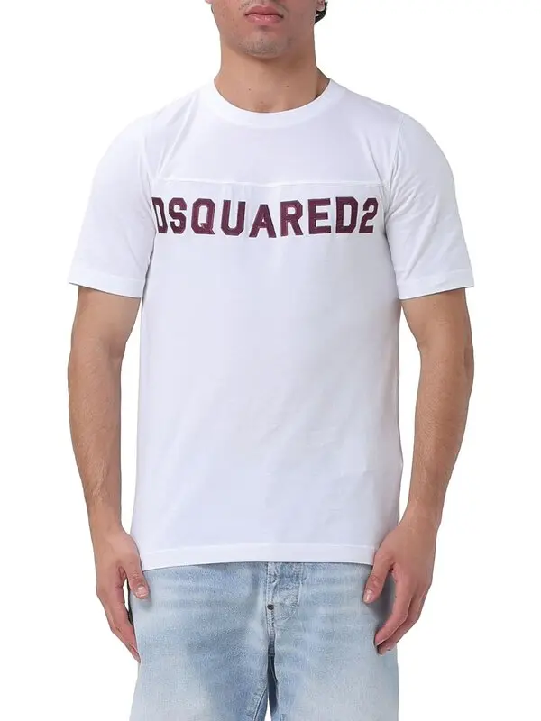 Dsquared2 Cotton T-shirt With Logo - White