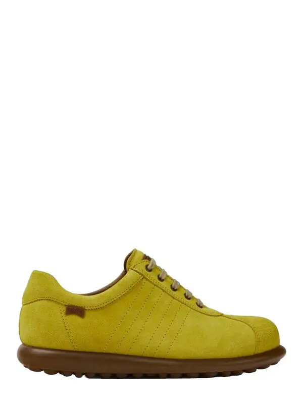 Camper Pelotas Nubuck Trainers - Yellow