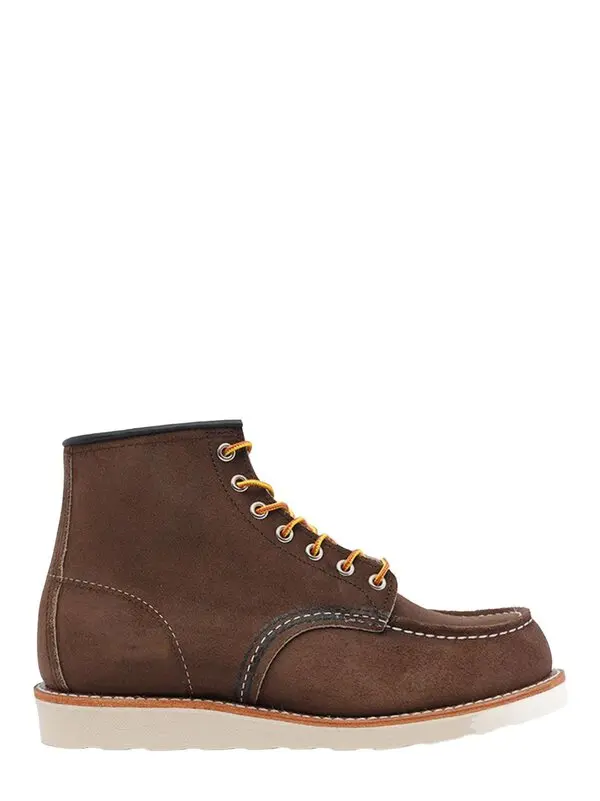 Red Wing Classic Moc Toe Suede Ankle Boots - Beige