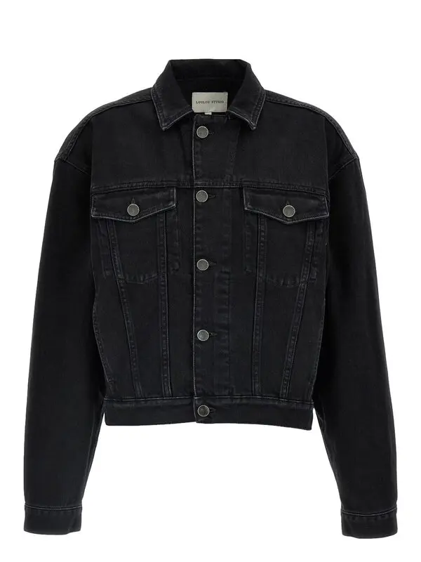 LOU LOU STUDIO Loulou Studio Denim Jacket - Black