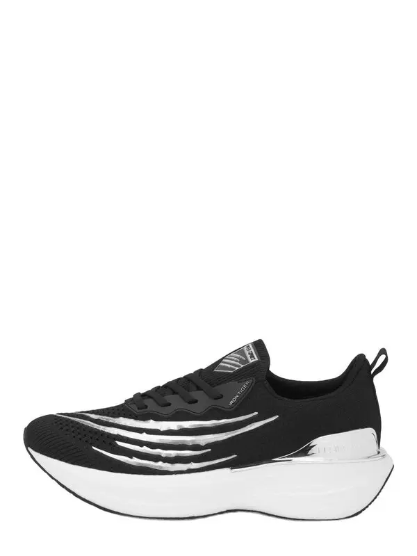 PLEIN SPORT Iron Tiger Polyester Sneakers - Black 1