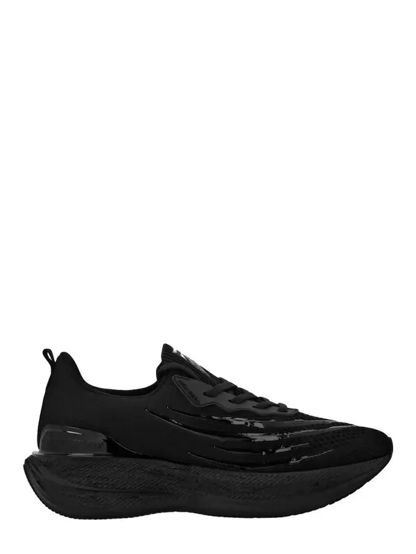 PLEIN SPORT Iron Tiger Polyester Sneakers - Black