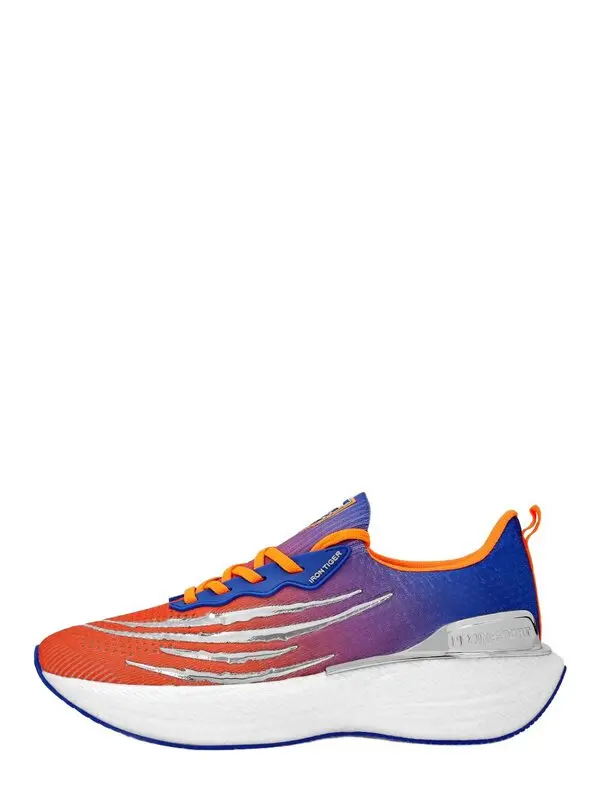 PLEIN SPORT Iron Tiger Polyester Sneakers - Orange