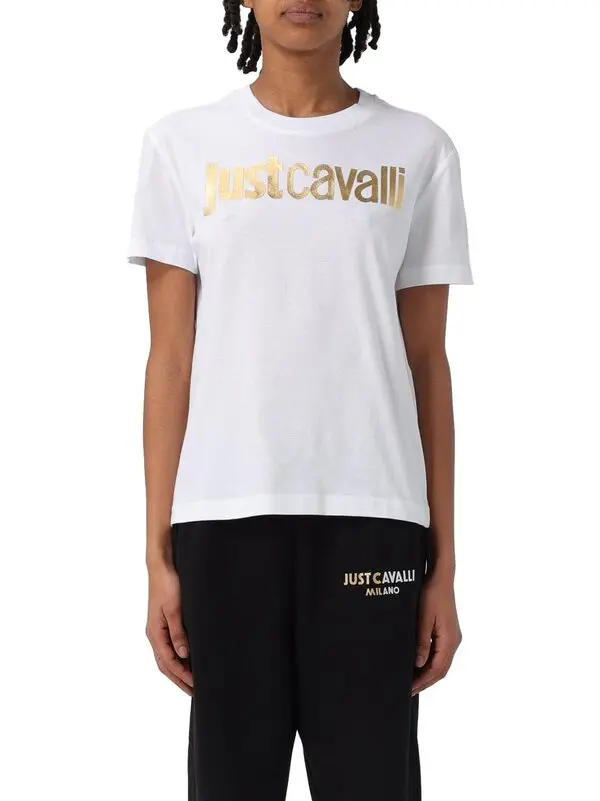 Just Cavalli Logo T-shirt - White