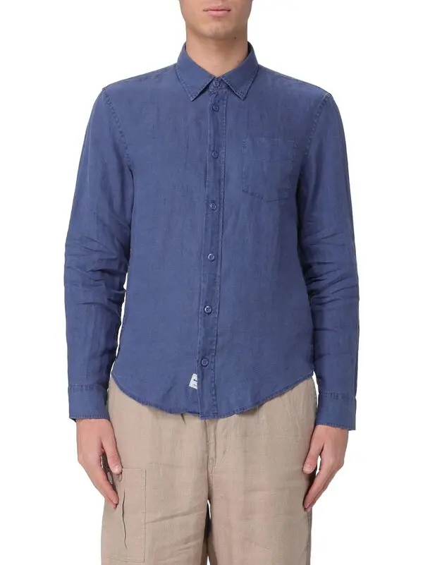 BLAUER. Linen Casual Shirt - Avion