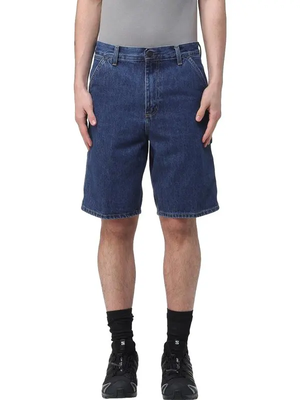 Carhartt Work In Progress Relaxed Fit Denim Shorts - Blue