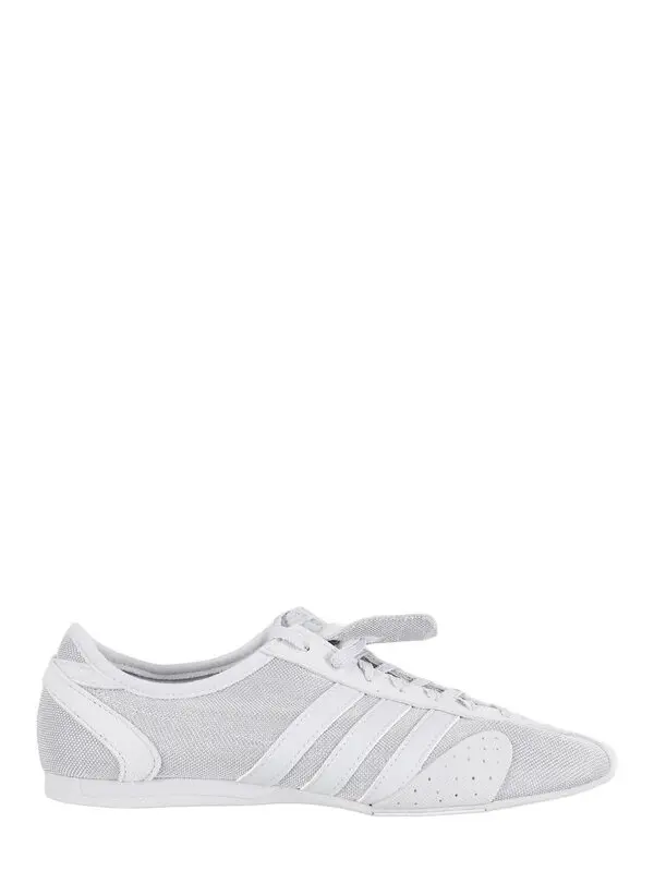 Adidas By Stella McCartney Sportswear 76 Technical Fabric Lace Up Sneakers - Silver