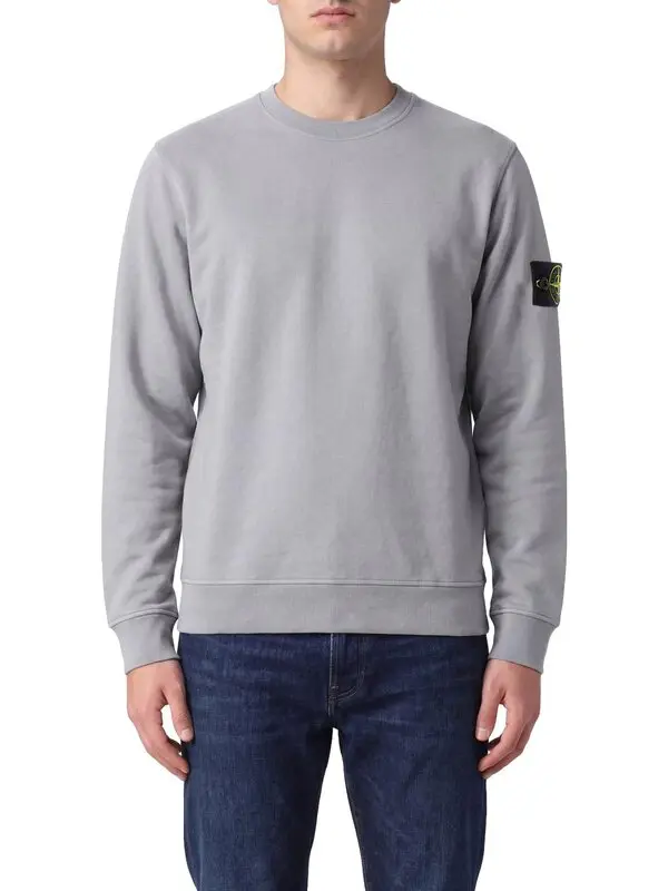 Stone Island Crewneck Sweatshirt - Ice